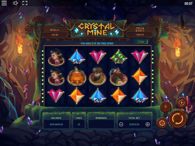 Crystal Mine Slot By Mancala Gaming » Review + Demo Game