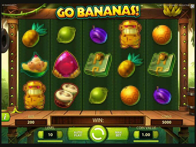 Go Bananas Slot review from Net Entertainment