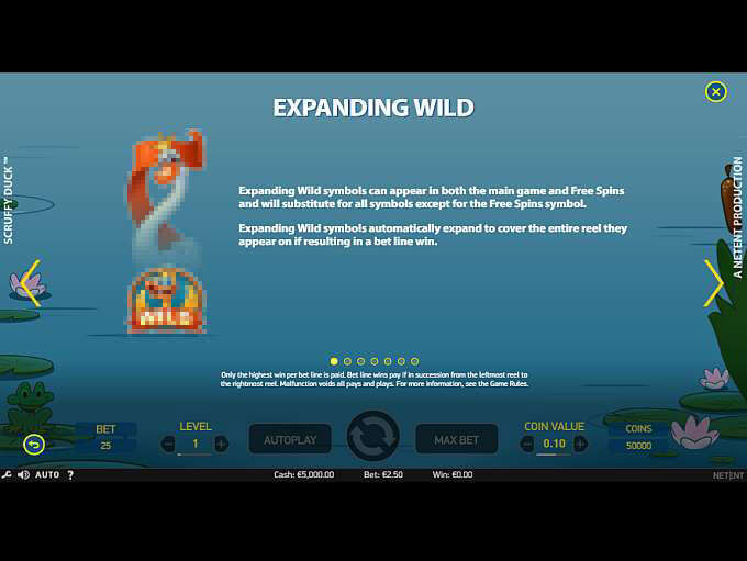 Scruffy Duck Slot review from Net Entertainment