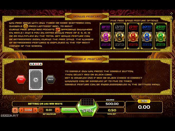 Power Dragon Slot By GameArt » Review + Demo Game