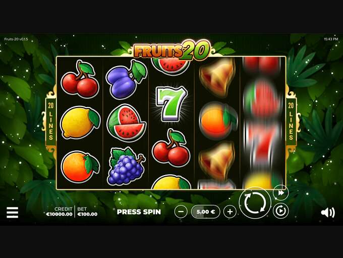 Fruits 20 Slot By Holle Games » Review + Demo Game