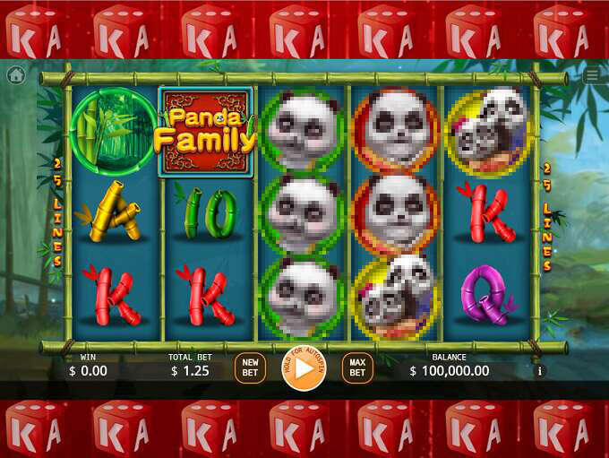 Panda Family Slot By KA Gaming » Review + Demo Game