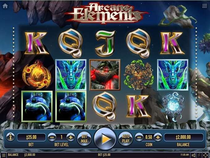 Arcane Elements Slot review from Habanero Systems