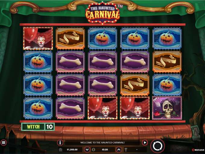 The Haunted Carnival Slot By Nucleus Gaming » Review + Demo Game