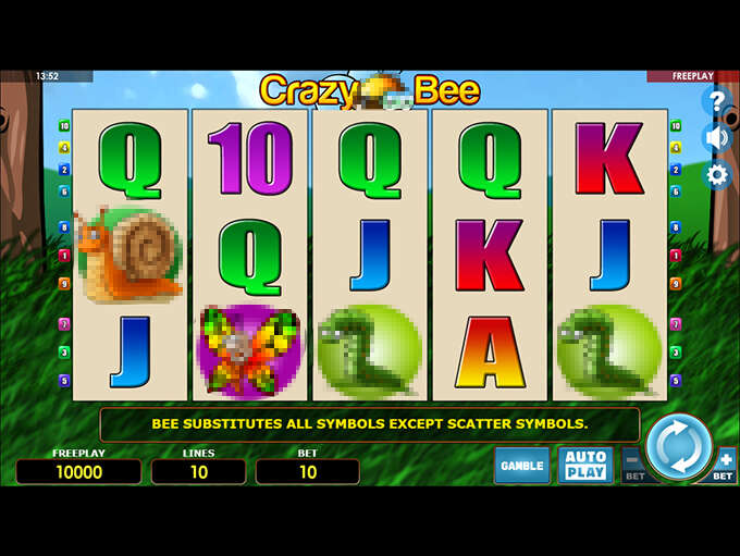 Crazy Bee Slot By Amatic Industries » Review + Demo Game