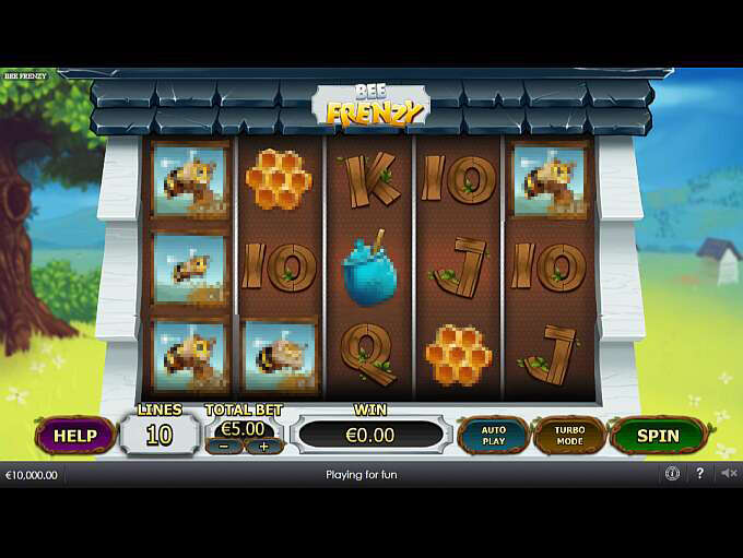 Bee Frenzy Slot By Playtech » Review + Demo Game
