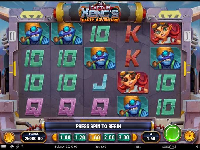 Captain Xenos Earth Adventure Slot By Play'n GO » Review + Demo Game