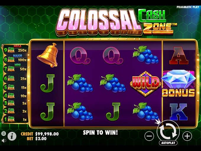Colossal Cash Zone Slot By Pragmatic Play » Review + Demo Game