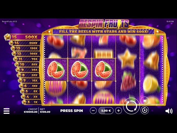 Respin Fruits Slot By Holle Games » Review + Demo Game