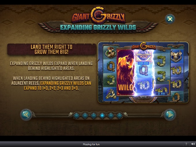 Giant Grizzly Slot By Playtech » Review + Demo Game
