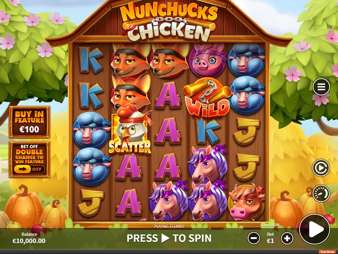 Nunchucks Chicken Slot By Skywind » Review + Demo Game
