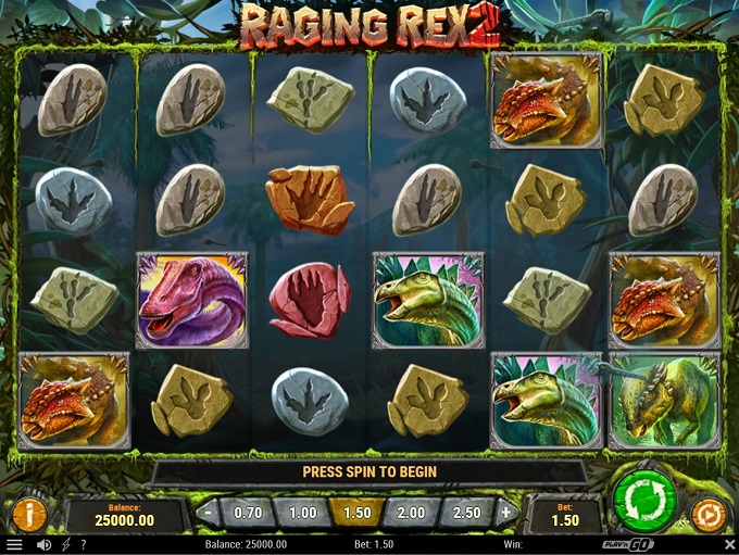 Raging Rex 2 Slot By Play'n GO » Review + Demo Game