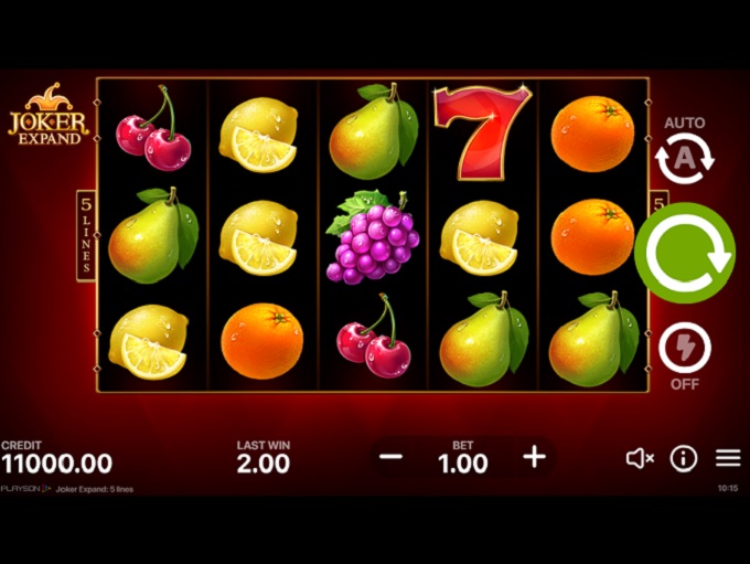 Joker Expand 5 Lines Slot By Playson » Review + Demo Game