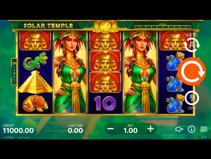 Solar Temple Slot By Playson » Review + Demo Game