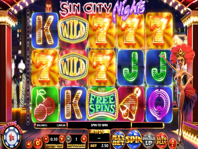 Sin City Nights Slot By BetSoft » Review + Demo Game