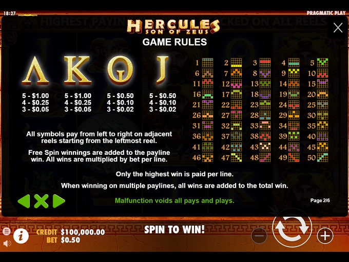 Hercules Son of Zeus Slot review from Pragmatic Play