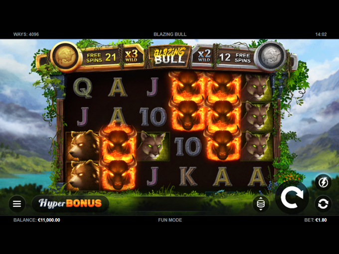 Blazing Bull Slot By Kalamba Games » Review + Demo Game
