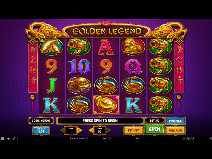 Golden Legend Slot By Playn GO » Review + Demo Game