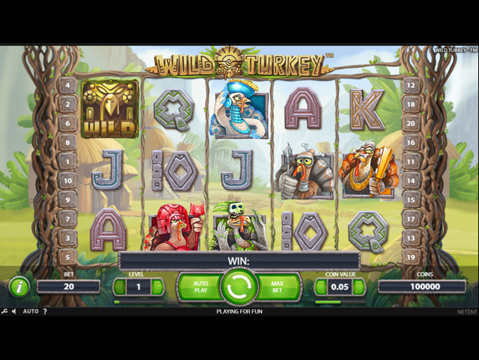 Wild Turkey Slot review from Net Entertainment