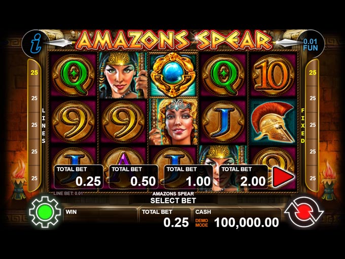 Amazons Spear Slot By Casino Technology » Review + Demo Game