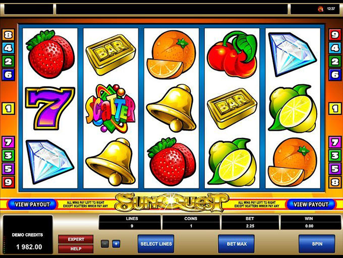 Sun Quest Slot review from MicroGaming