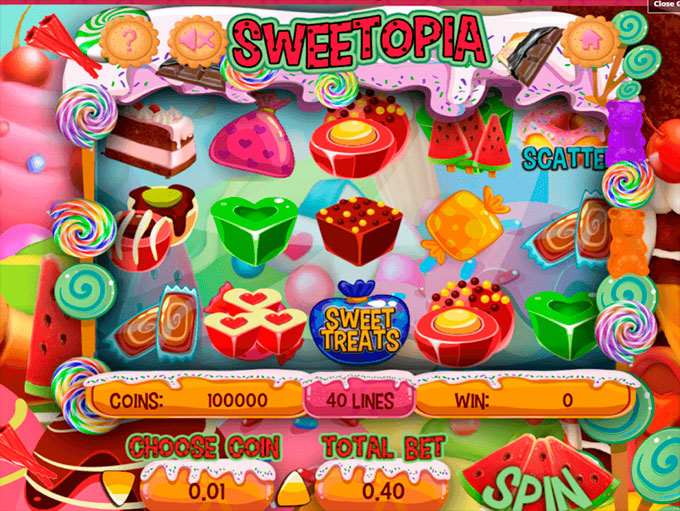 Sweetopia Slot By Wager2Go » Review + Demo Game