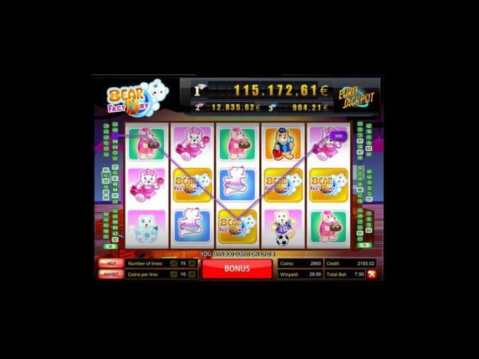 Bear Factory Slot review from B3W