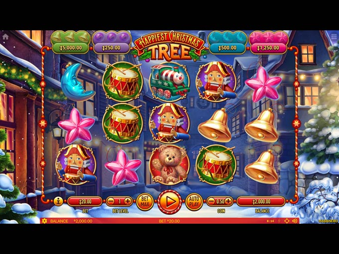 Happiest Christmas Tree Slot By Habanero » Review + Demo Game