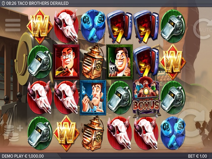 Taco Brothers Derailed Slot By ELK Studios » Review + Demo Game