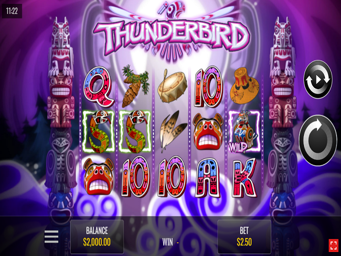 Thunderbird Slot review from Rival