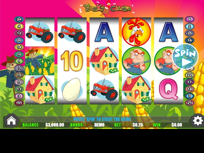 Funky Chicken Slot review from Wager Gaming