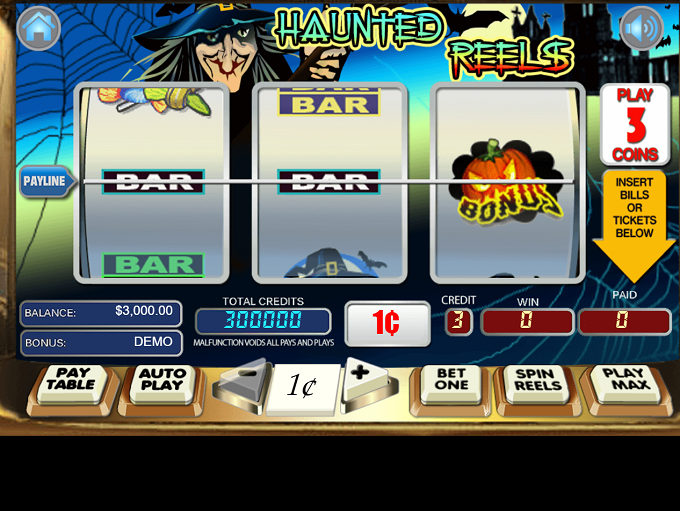 Haunted Reels Classic Slot review from Wager gaming technology casinos