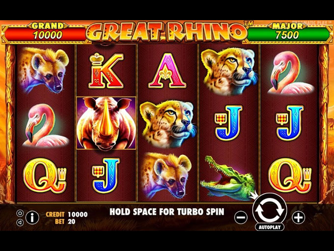 Great Rhino Slot By Pragmatic Play » Review + Demo Game
