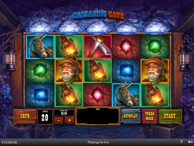 Cascading Cave Slot By Playtech » Review + Demo Game