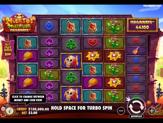 Muertos Multiplier Megaways by Pragmatic Play Ltd.