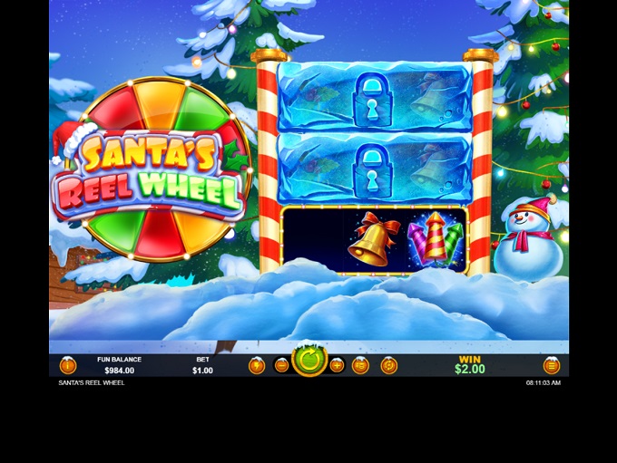 Santas Reel Wheel Slot By Real Time Gaming » Review + Demo Game