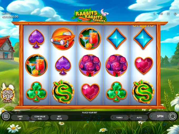 Rabbits Rabbits Rabbits Slot By Endorphina » Review + Demo Game