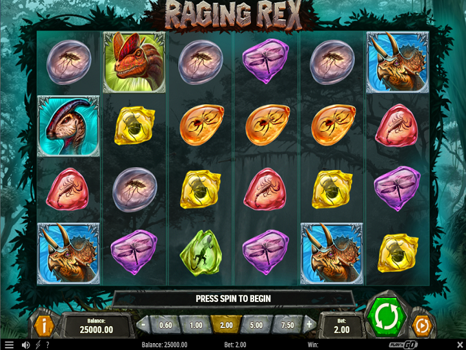 Raging Rex Slot By Playn GO » Review + Demo Game