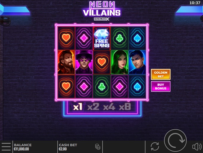 Neon Villains DoubleMax Slot By Yggdrasil » Review + Demo Game