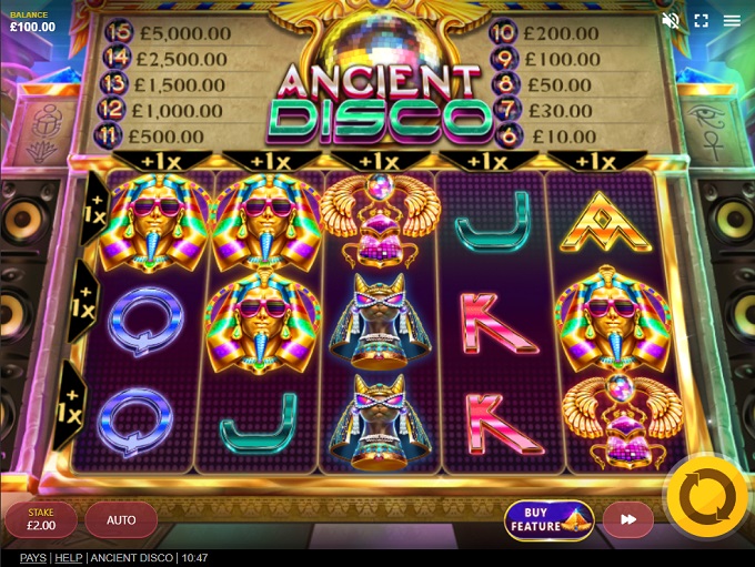Ancient Disco Slot By Red Tiger Gaming » Review + Demo Game