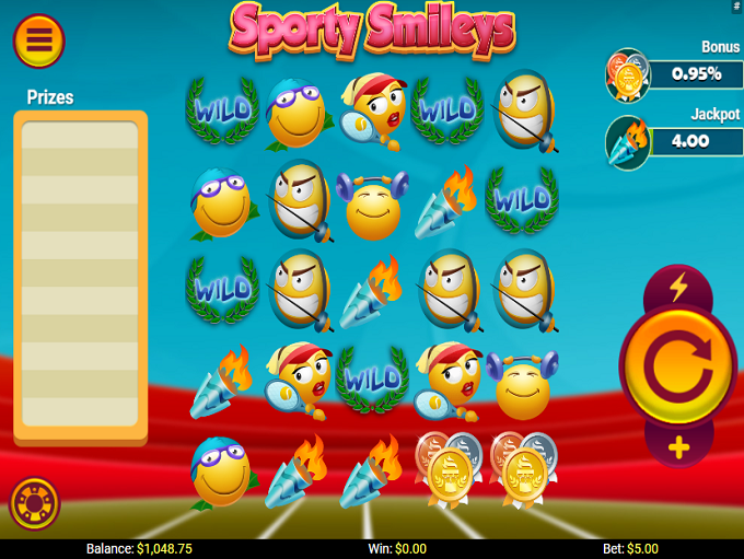 Sporty Smileys Slot By Mobilots » Review + Demo Game