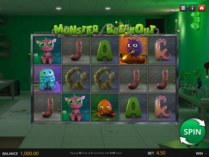 Monster Breakout Slot By saucify » Review + Demo Game