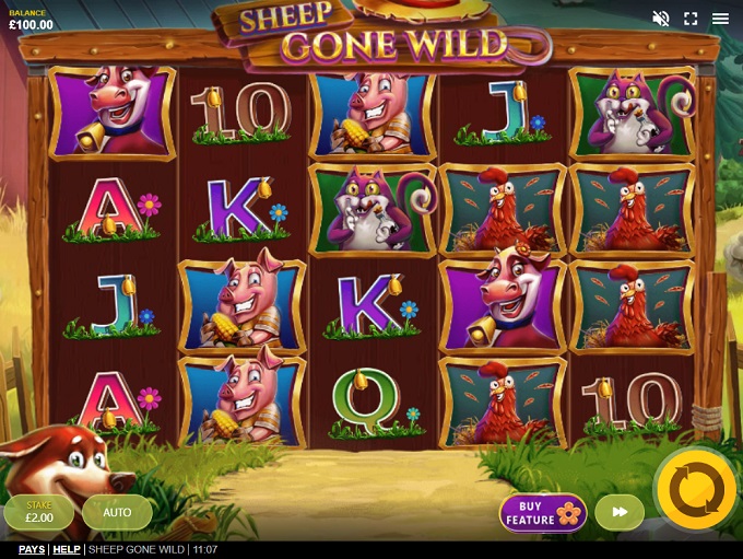 Sheep Gone Wild Slot By Red Tiger Gaming » Review + Demo Game