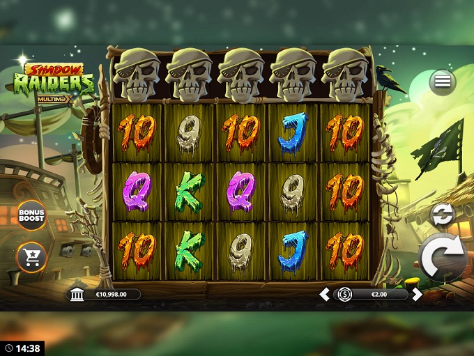 Shadow Raiders MultiMax Slot von Bang Bang Games » Bewertung + Demo Spiel