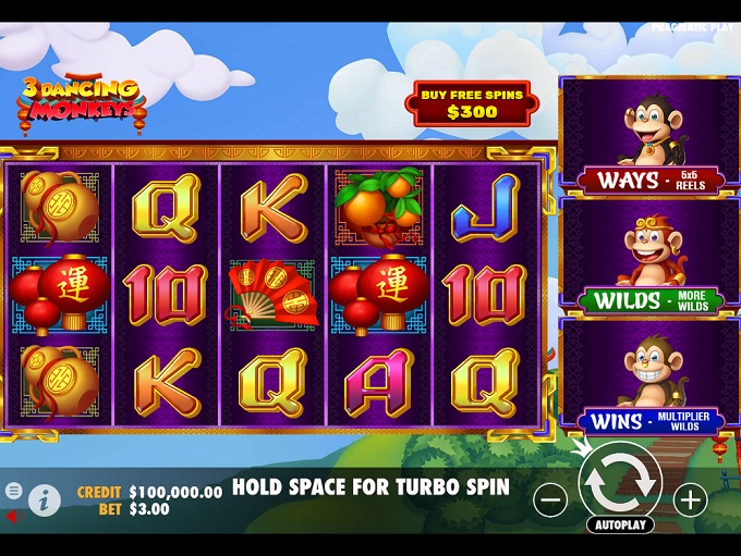 3 Dancing Monkeys Slot By Wild Streak Gaming » Review + Demo Game