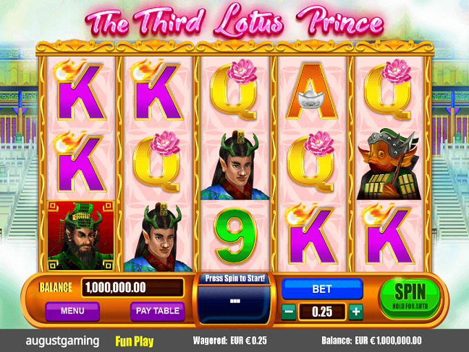 The Third Lotus Prince Slot By August Gaming » Review + Demo Game
