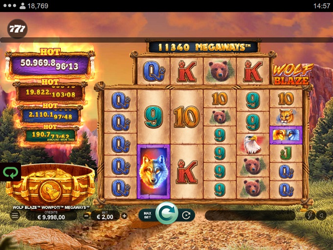 Wolf Blaze WOWPOT Megaways Slot By Fortune Factory Studios » Review ...