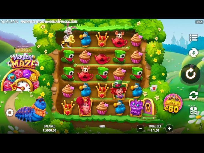 Adventures Beyond Wonderland Magical Maze Slot By Quickspin » Review ...