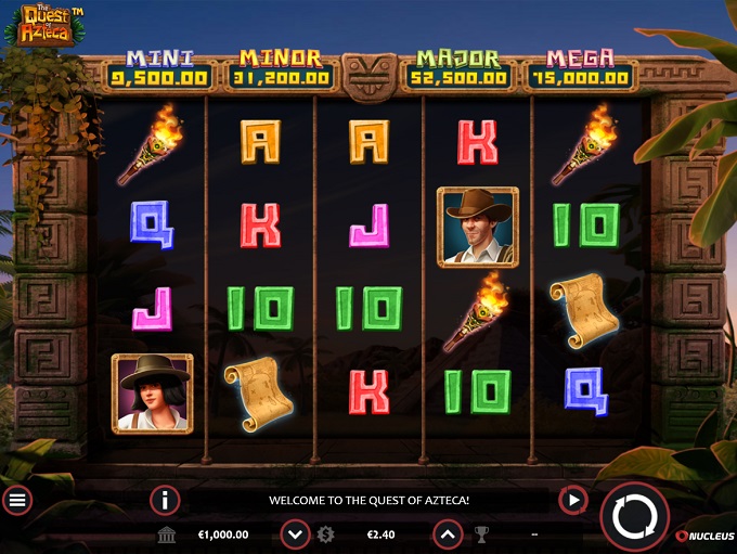 The Quest Of Azteca Slot By Nucleus Gaming » Review + Demo Game