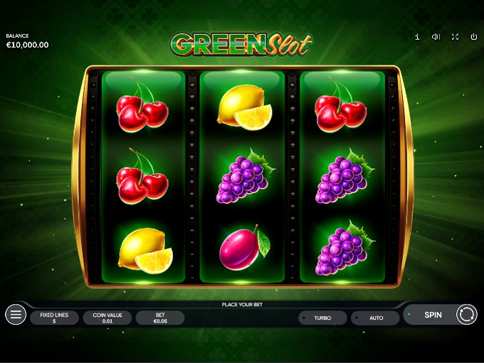 Green Slot Slot By Endorphina » Review + Demo Game
